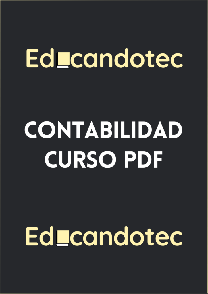 Contabilidad curso PDF ¡DESCARGAR GRATIS AQUÍ! | Educandotec